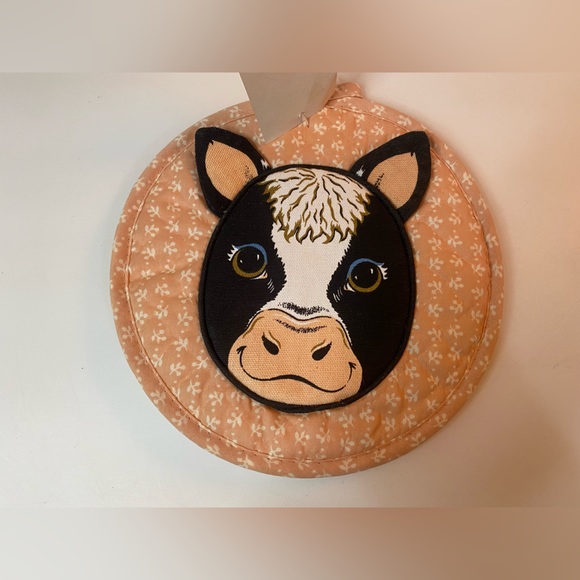 Kitchen | Super Cute Cow Pot Holder Nwt | Poshmark